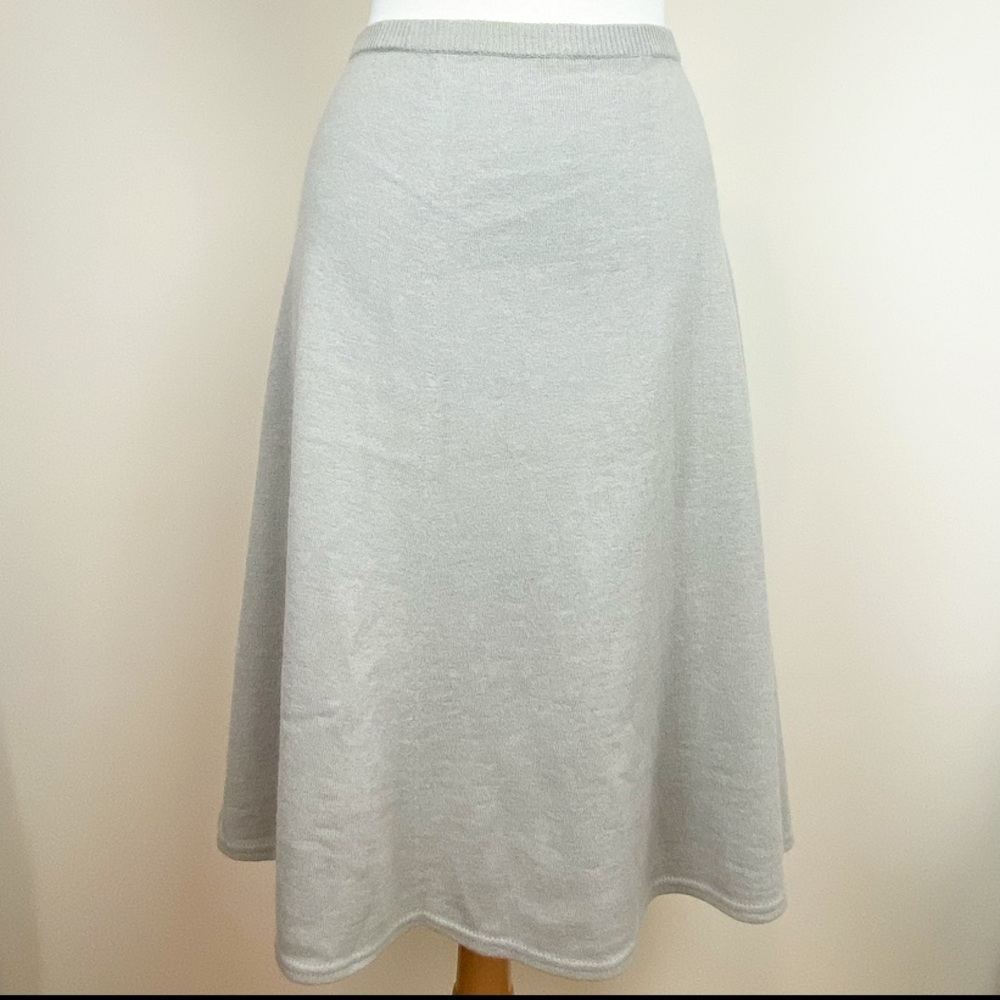 Krizia Maglia Vintage Italian Wool & Angora Skirt - Gem